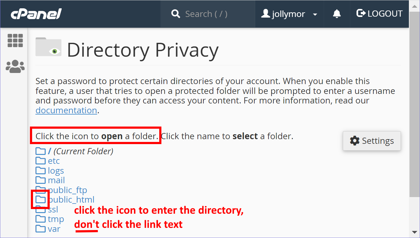 SYST10049 Setup: Protect Assignments with cPanel